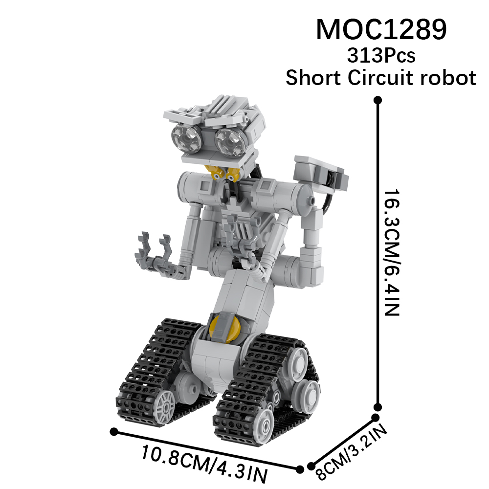MOC1289 Creativity series Anime Short Circuit robot Model Building ...