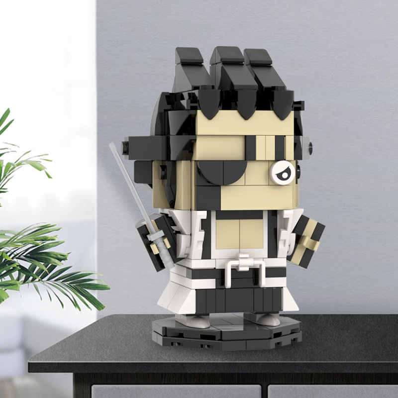 MOC7006 Creativity series BLEACH Anime Zaraki Kenpachi Action Figure ...