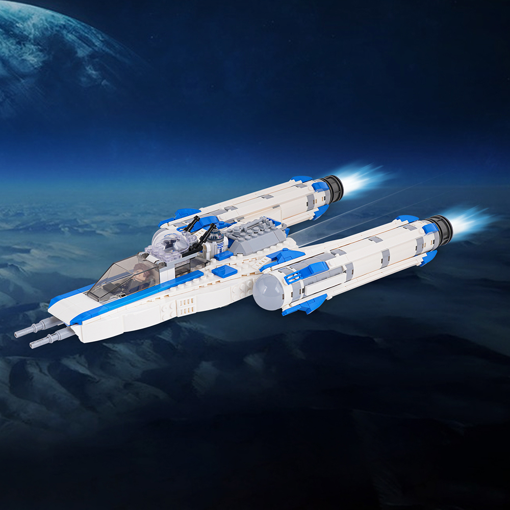 MOC2094 Star Wars Anakin's Y-wing Starfighter Building Blocks Bricks ...