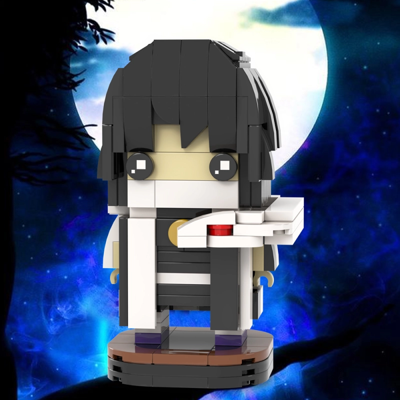 MOC1175 Creativity series Demon Slayer Iguro Obanai brickheadz Building ...
