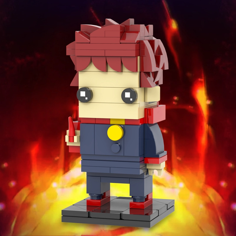 MOC7038 Creativity series Anime Jujutsu Kaisen Itadori Yuji Action ...