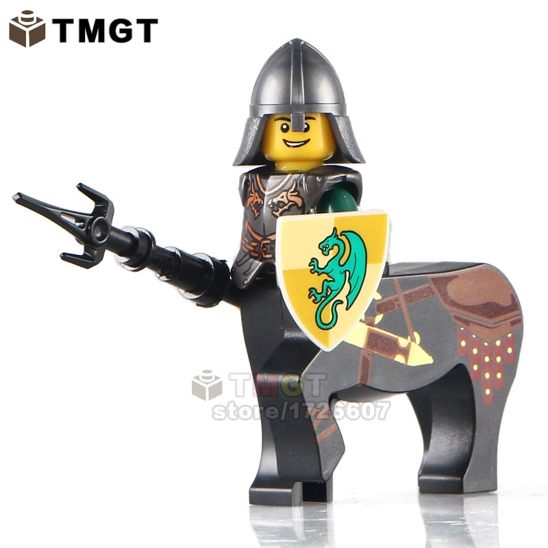 AX8802 Medieval Knight Action Figures Birthday Gifts Building Blocks ...
