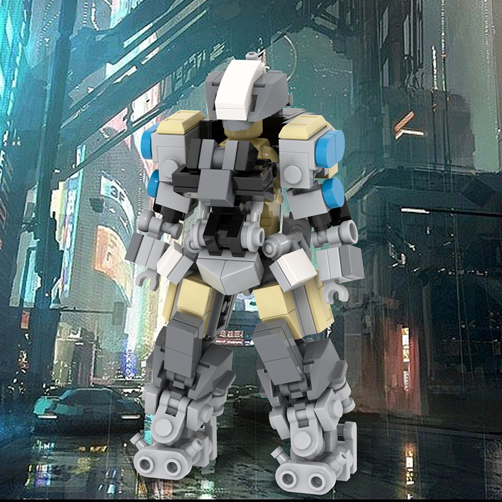 MOC1210 Creativity Series Vital Suits Model Building Blocks Bricks Kids ...