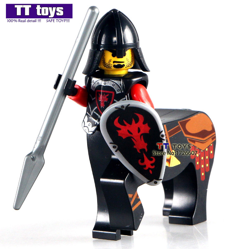 AX8801 Medieval Knight Action Figures Birthday Gifts Building Blocks ...