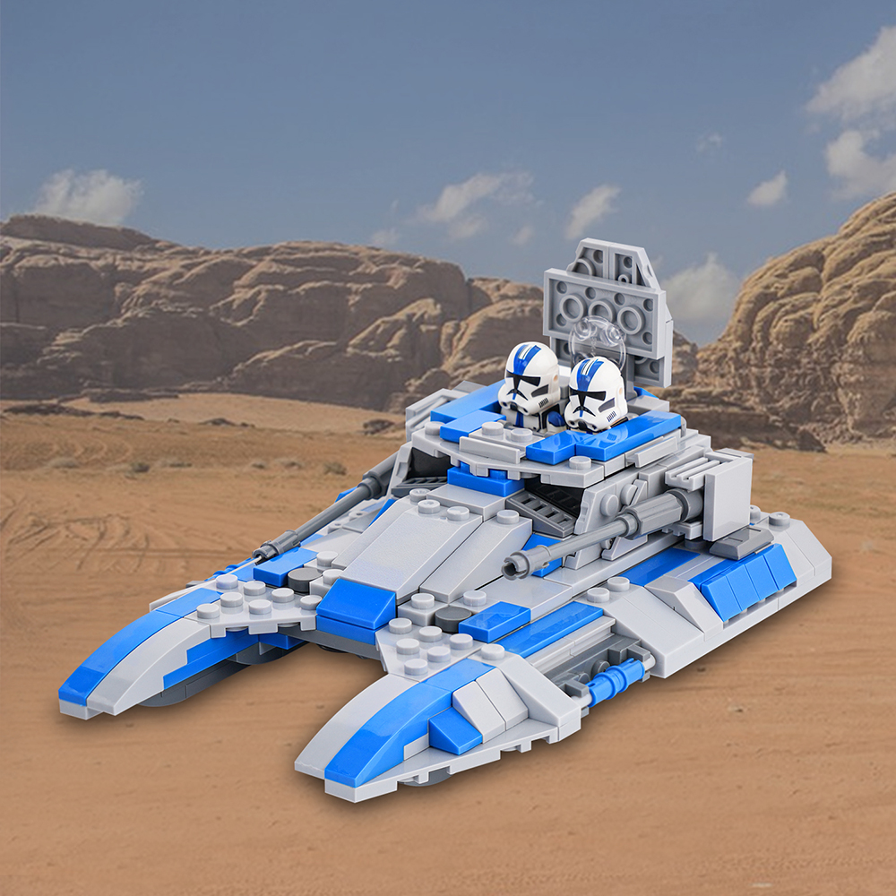 MOC2091 Star Wars Republic Fighter Tank With 501st Legion Stormtrooper ...