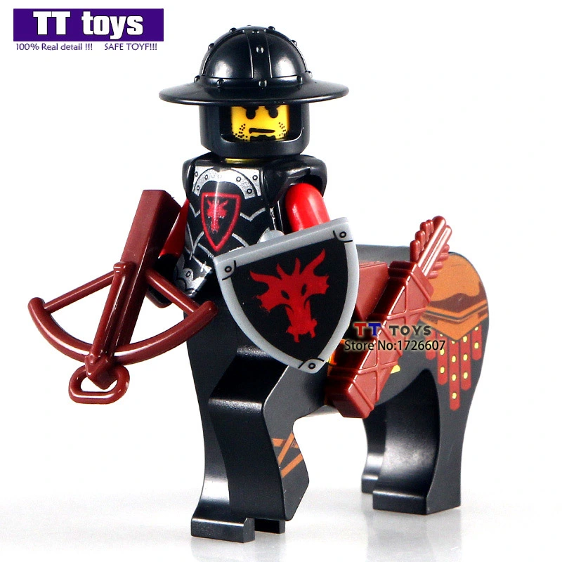 AX8801 Medieval Knight Action Figures Birthday Gifts Building Blocks ...