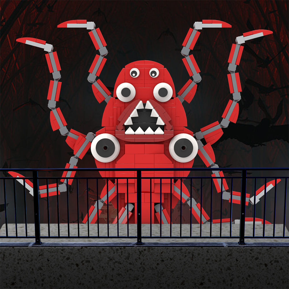 MOC1287 Creativity series Horror Game Garten of BanBan SAD SETH ...