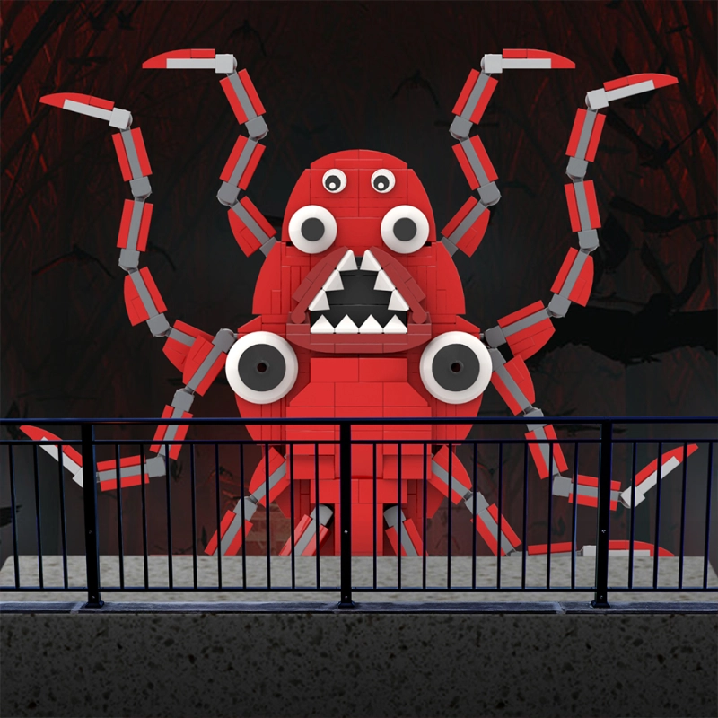 MOC1287 Creativity series Horror Game Garten of BanBan SAD SETH ...