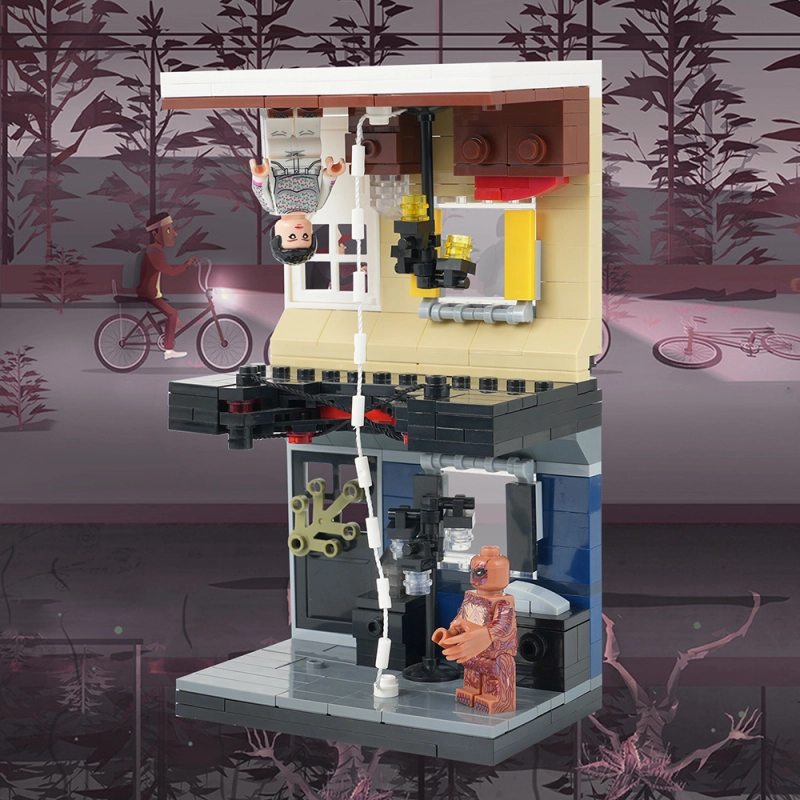 MOC1115 Creativity series Stranger Things Upside Down Scene Building ...
