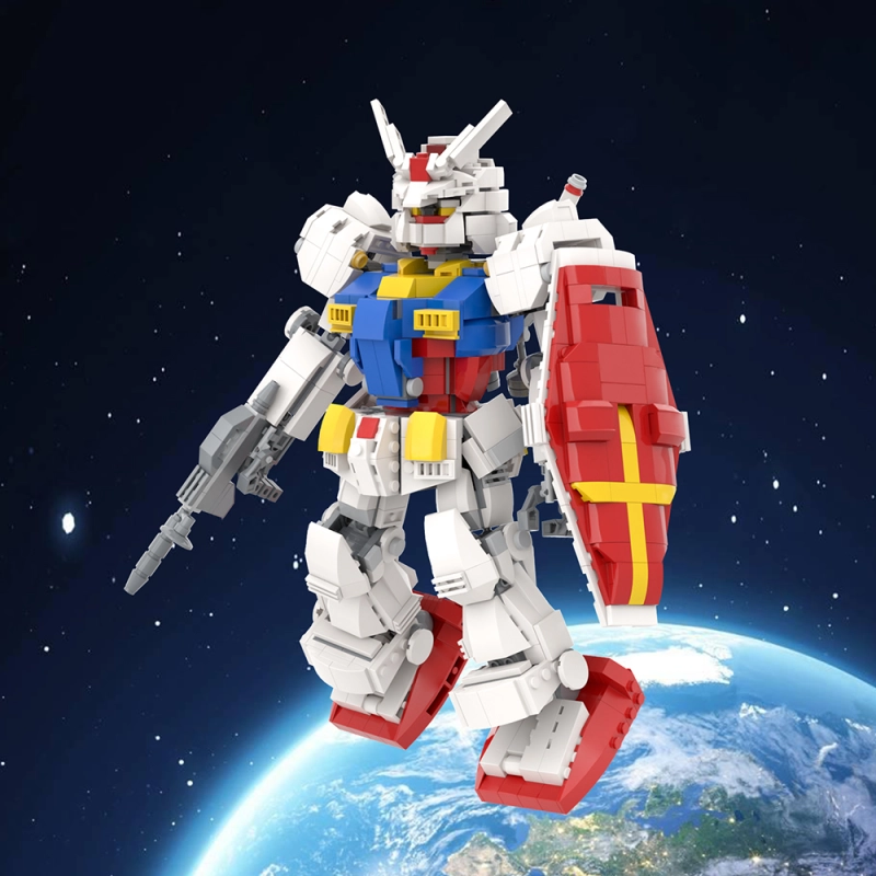MOC1242 Creativity series GUNDAM RX-78-2 Character Model Building ...