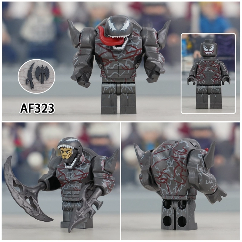 AF321-326 Venom Carnage Riot Anti-Venom Super Heroes Movie Assemble ...