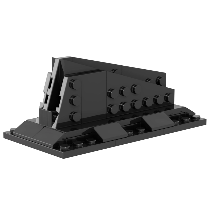 MOOXI Building Blocks MOC2192 Creative Series Spaceship Bracket ...