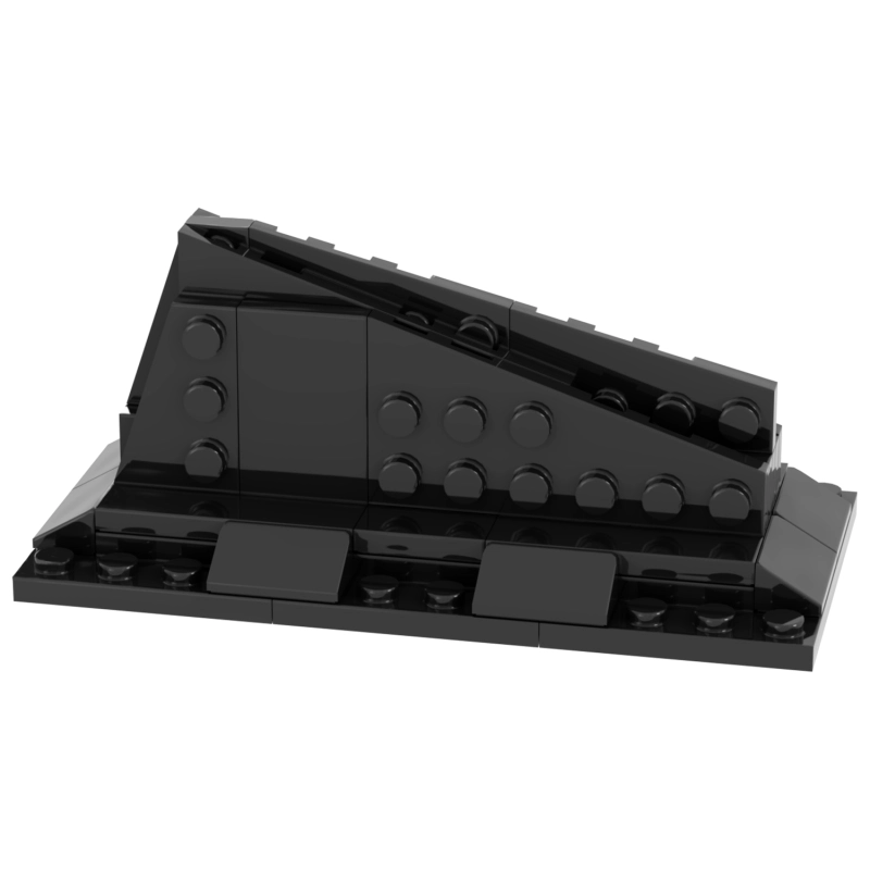 MOOXI Building Blocks MOC2192 Creative Series Spaceship Bracket ...