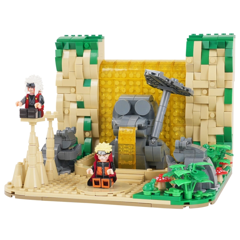 MOC1346 Mount Myoboku Animation Scenes Hokage 779Pcs Bricks ...