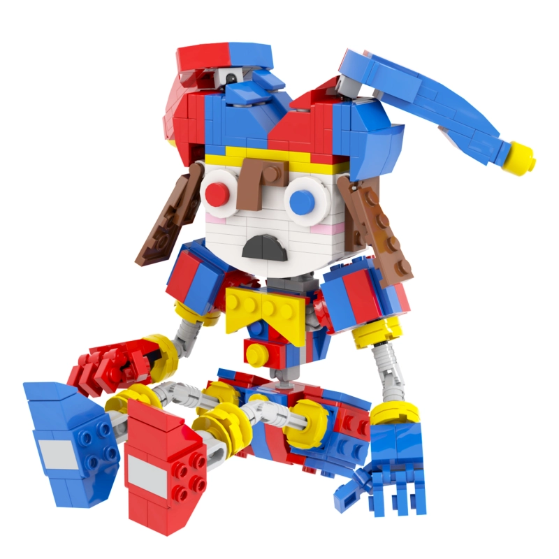The Amazing Digital Circus Characters MOC1417 MOC1418 Pomni Caine ...