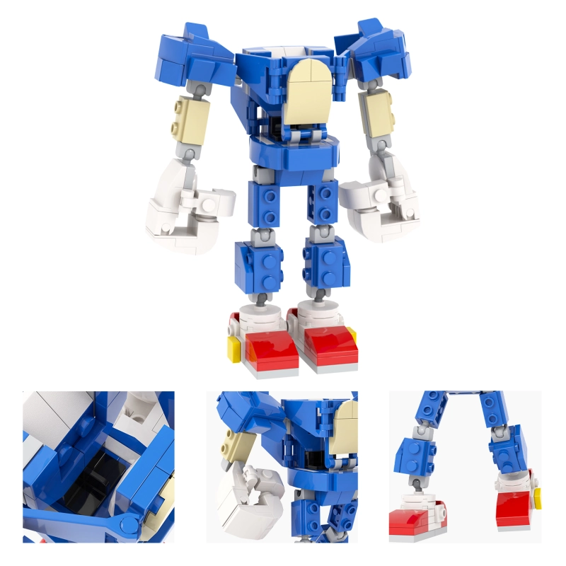 MOC1343 NEW Mecha Building Blocks sets For Child model puzzle bricks ...