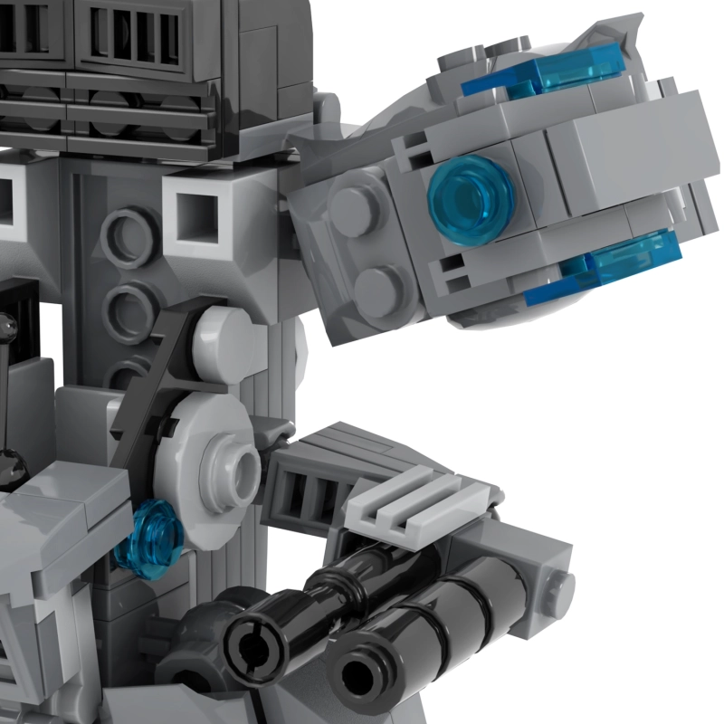 MOC1374 Monitor Man Mech 242pcs Anime Characters Upgraded Mini Plastic ...