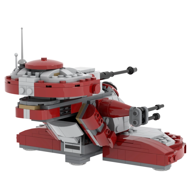 MOC2214 Red AAT Tank 399Pcs Bricks Sci-Fi Interstellar War Movie With ...