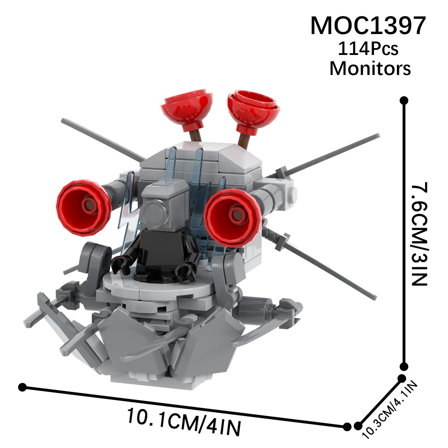 Skibi Building Sets Sonics MOC Brick Action Figs Diy Building Blocks ...