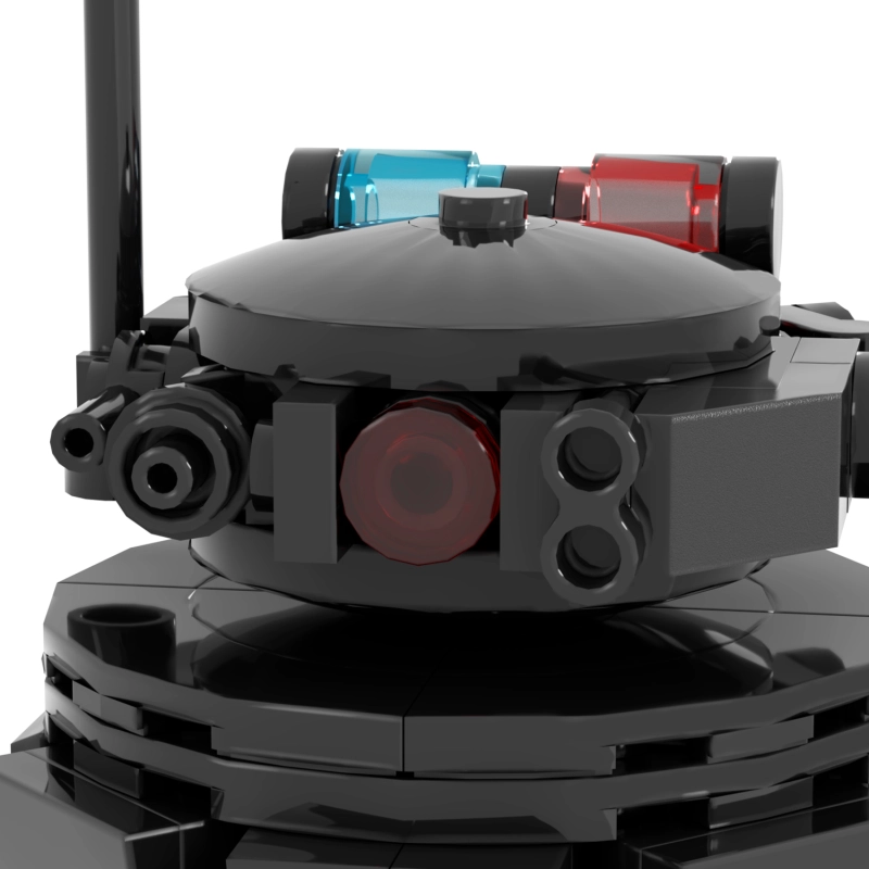 MOC2206 Sci-Fi Interstellar War Movie Police Station Robots 117Pcs ...