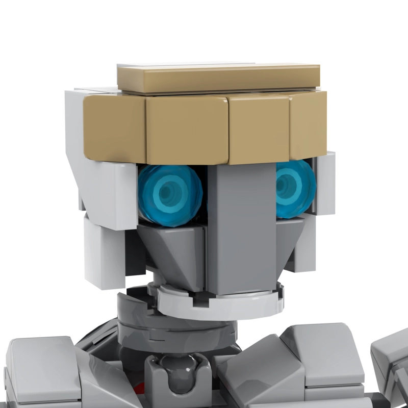 MOC1368 MOC1369 Real Steel HD Twin Cities ATOM Creative Sci-Fi Boxing ...