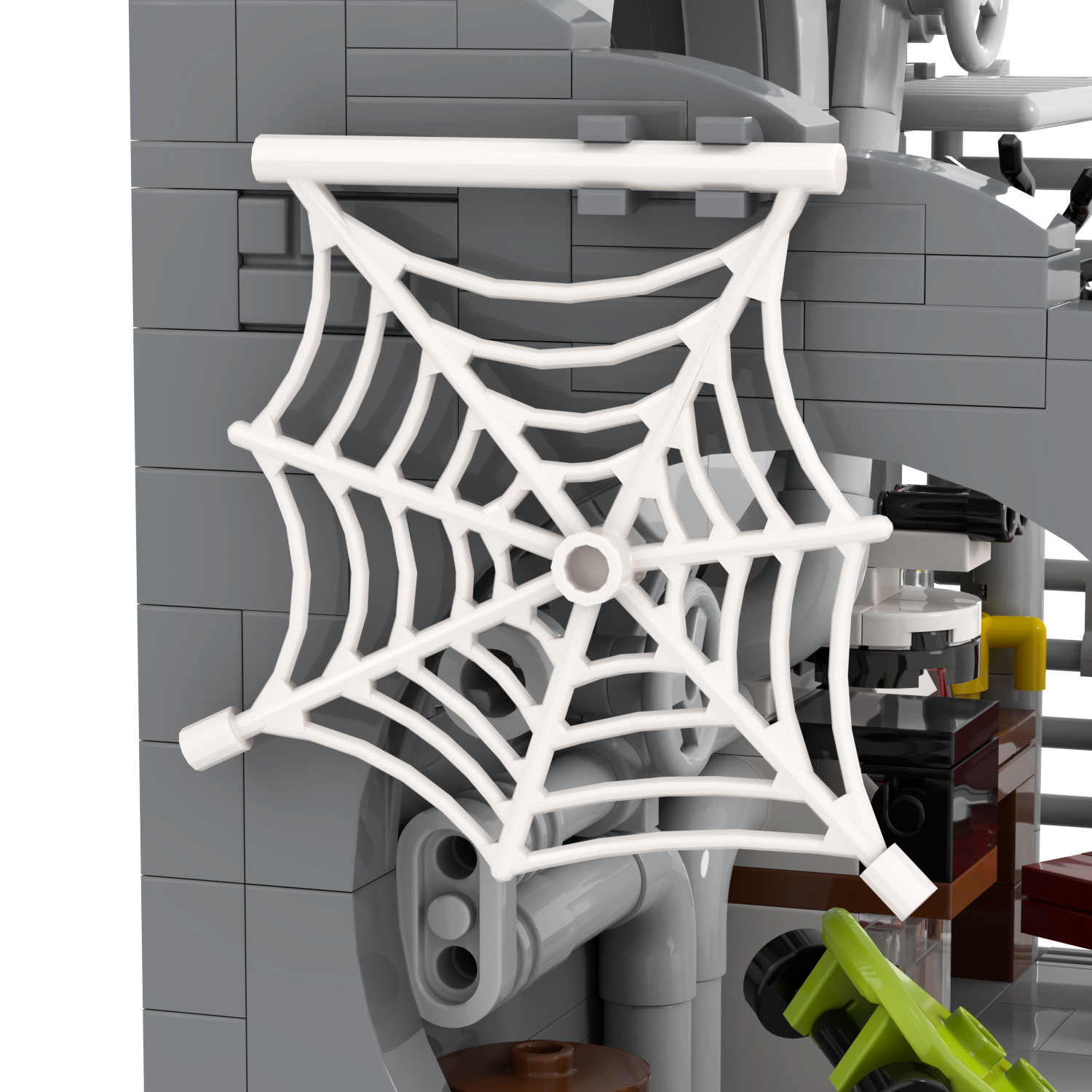 MOC1402 Cartoon Movie Sewer Scene 586Pcs Bricks Cartoon City Laboratory ...