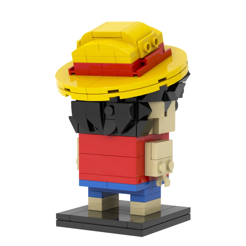 168Pcs MOC7101 Anime ONE Luffy MOC Brick Sets Diy Building Blocks Sets ...