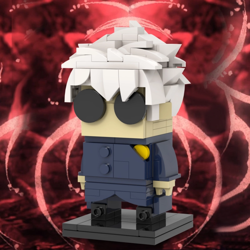139Pcs Anime Building Blocks MOC7102 Jujutsu Kaisen Satoru Gojo Geto ...