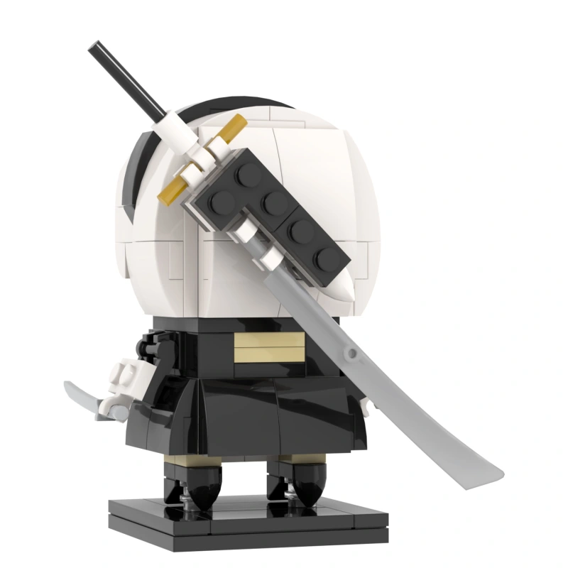 192Pcs MOC7115 Anime YoRHa No. 2 Type B NieR Automata Brick Head ...