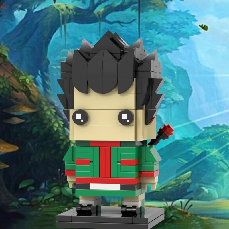 169pcs MOC7128 Anime Hunter x Hunter Gon freecss MOC Brick Sets ...