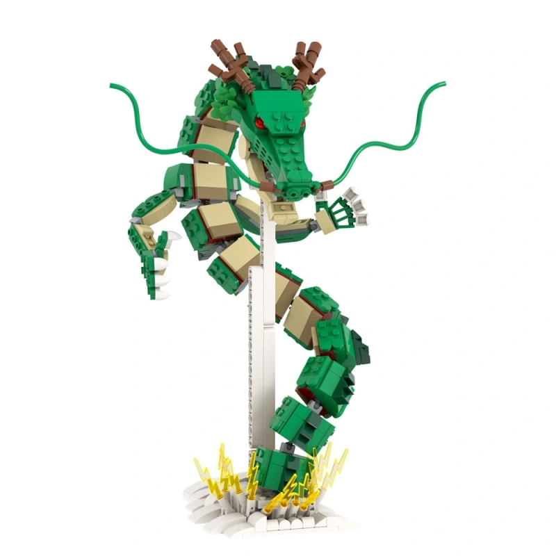 759PCS MOC1528 Anime DBZ Dragone Shenron (Small version) MOC Building ...