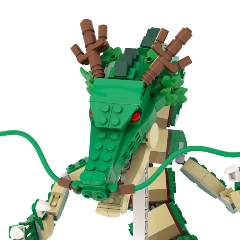 759PCS MOC1528 Anime DBZ Dragone Shenron (Small version) MOC Building ...