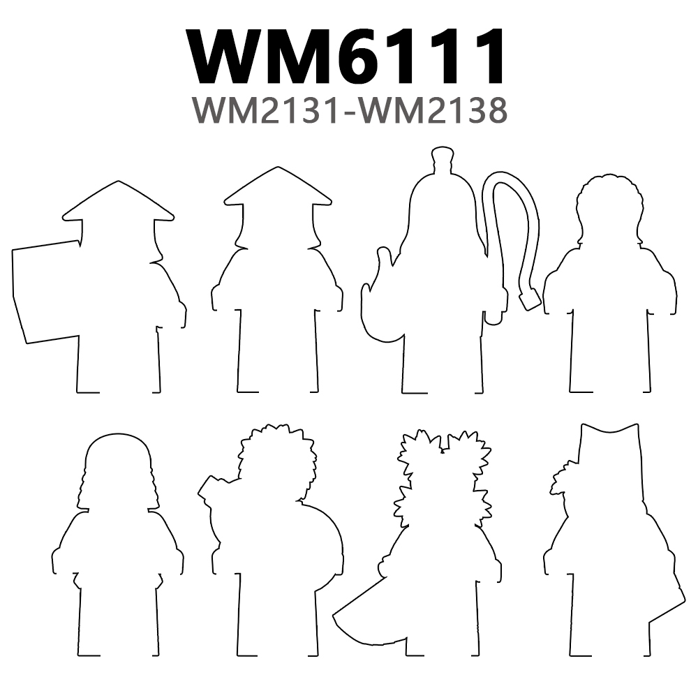 WM6111 Anime NARUTO Ohnoki Sarutobi Hiruzen Terumi Mei Raikage Sarutobi ...