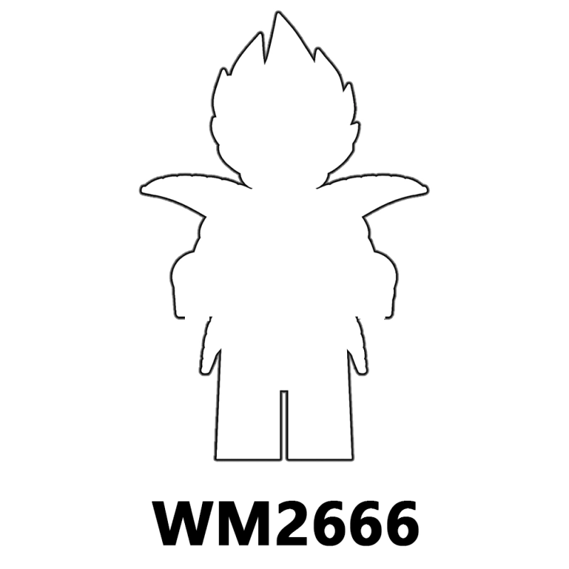 WM6177 WM Brick Vegeta Burdock Piccolo Birsue Broli Majin Buu Son Goku ...