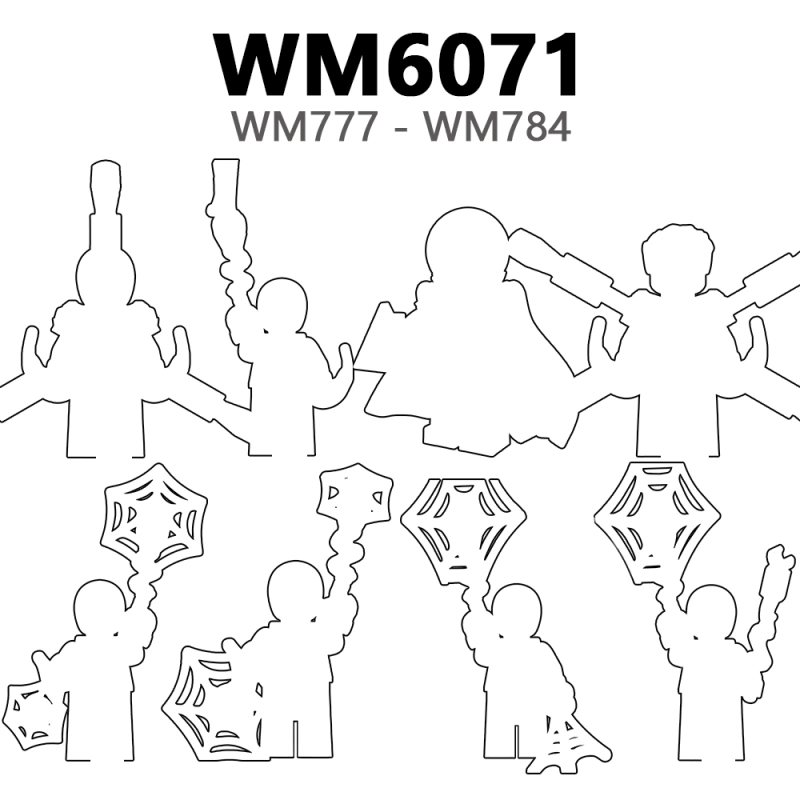 WM6071 Super Hero Spider-Man: Far From Home Mysterio Mini Action ...