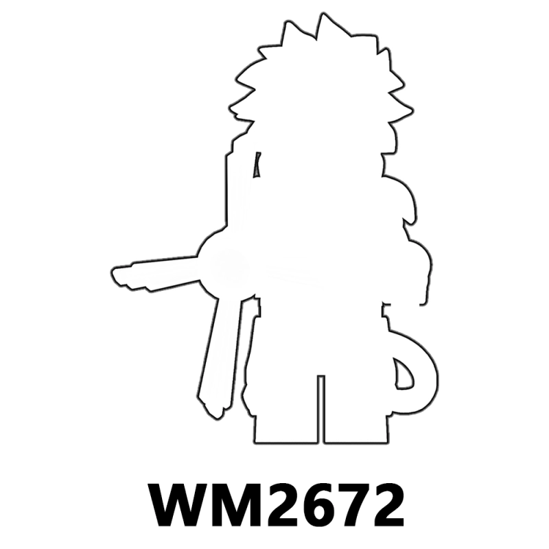 WM6177 WM Brick Vegeta Burdock Piccolo Birsue Broli Majin Buu Son Goku ...