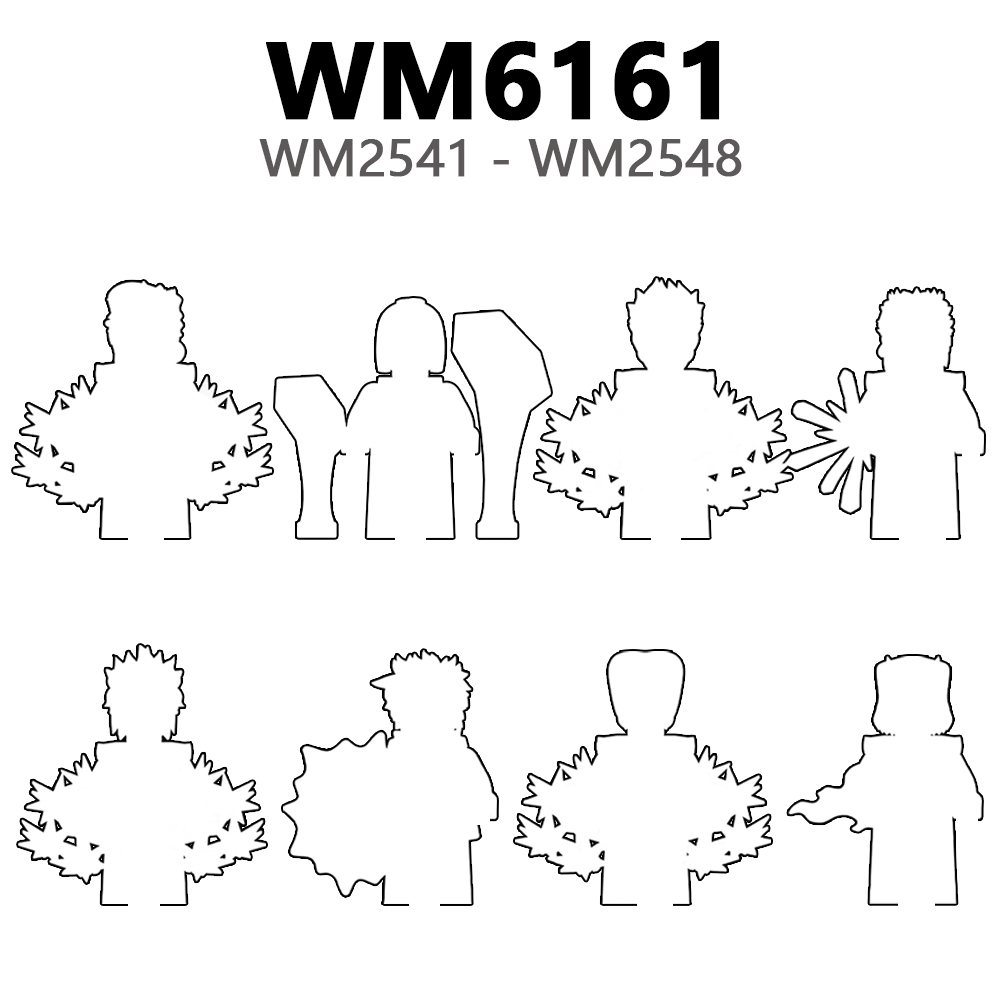 WM6161 Joseph Joestar Kujo Jotaro Giorno Giovanna Higashikata Josuke ...