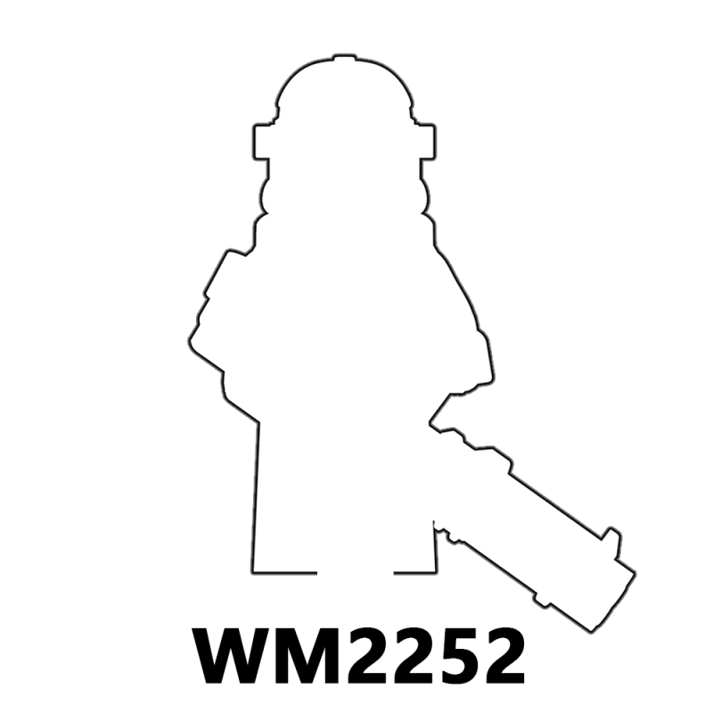 WM6127 Star Wars Nova Corps Marine Team 4 Trooper Squad 3 AT-RT Driver ...