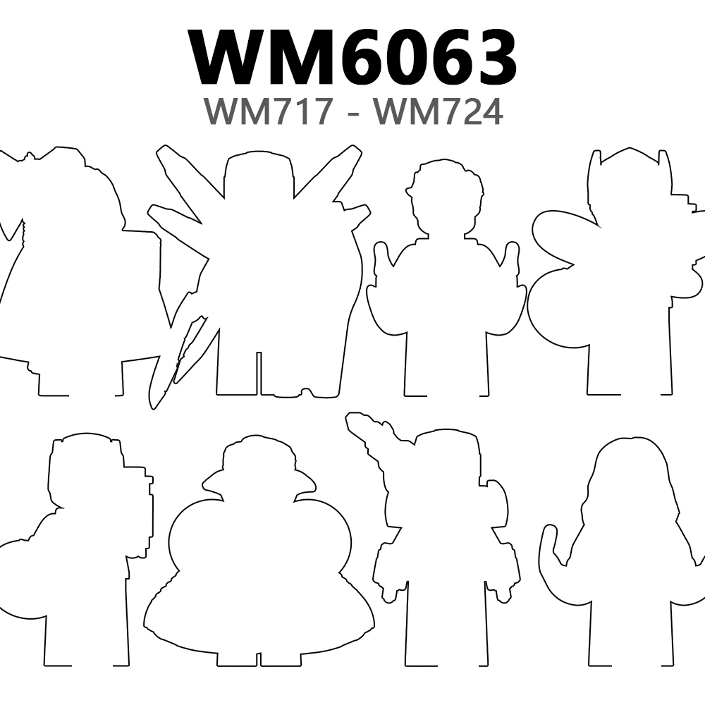 WM6063 Super Hero Marvel 4 Endgame Captain Marvel Thor Antman Wasp ...