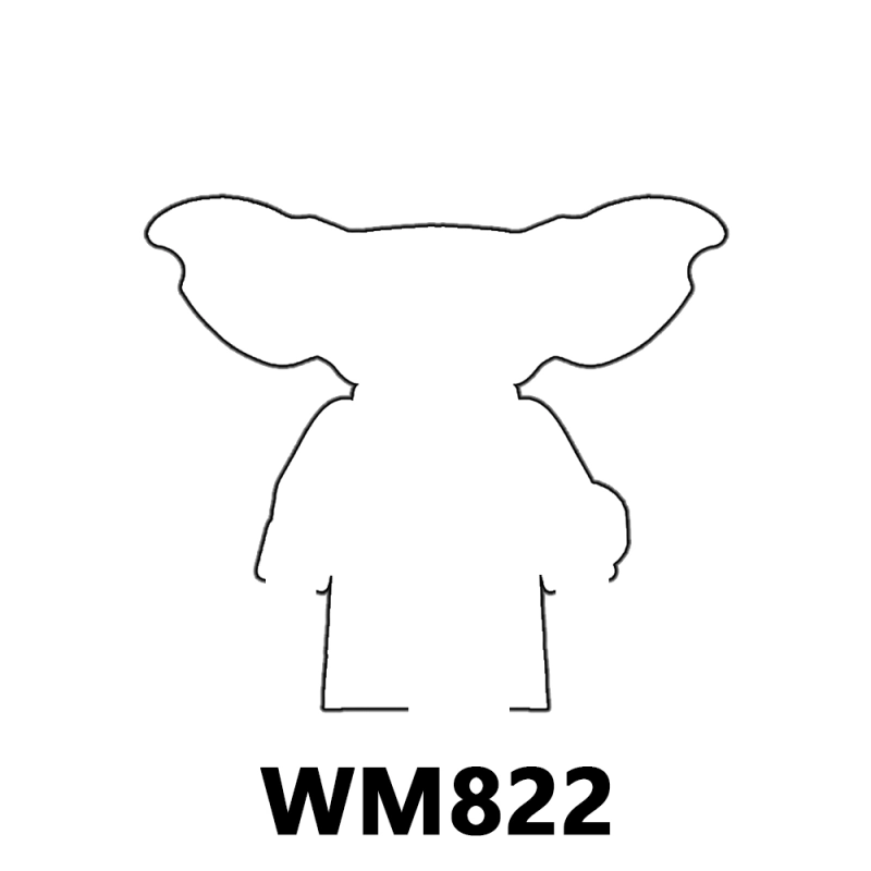 WM6049 Stitch ET Elliott Angie Gizmo Stay Puft Finn Stripe Cartoon ...