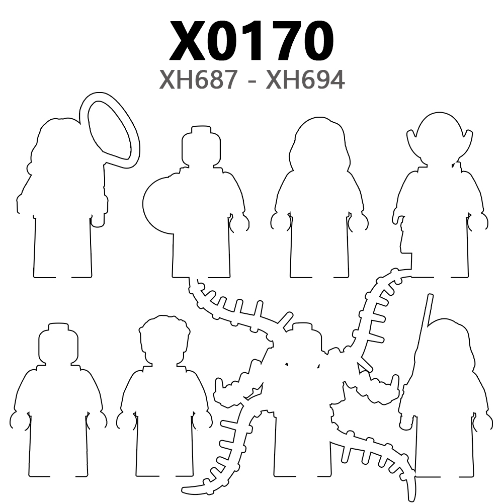 X0170 DC Superhero Wonder Woman Blue Beetle Giant Girl Green Goliath ...