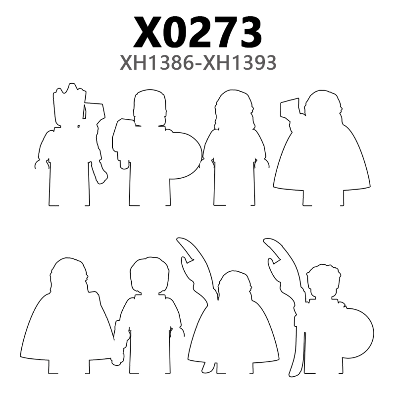 X0273 Groot Steve Rogers Peggy Carter Thor Jane Foster Monica Rambo ...