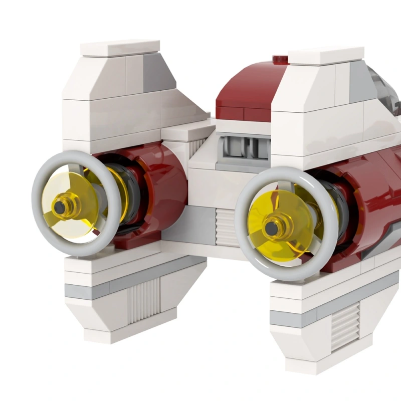 196PCS MOC2231 A-wing Starfighter Bricks Interstellar War Movie High ...