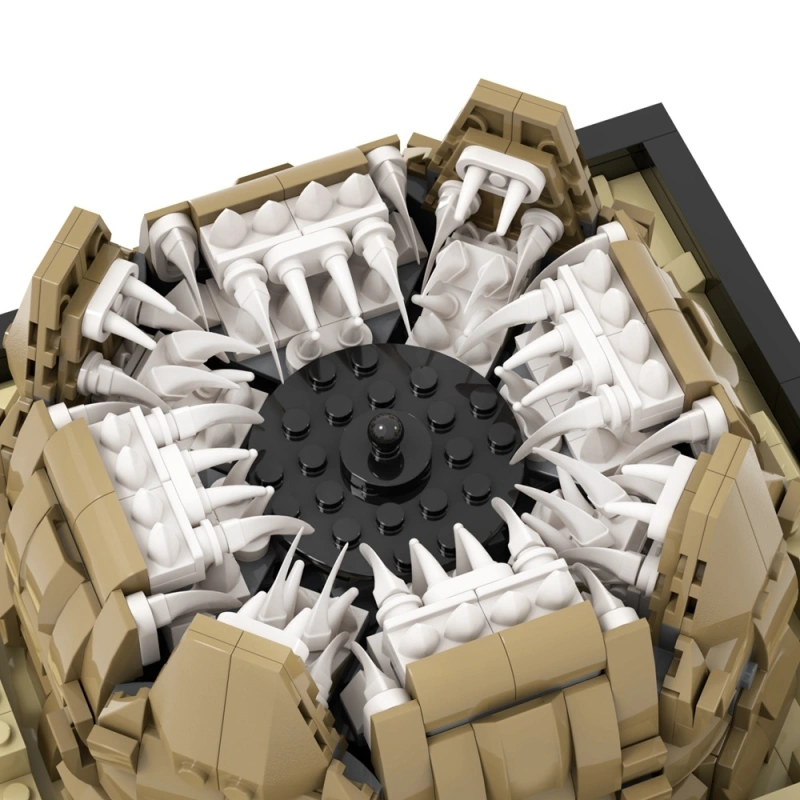 917PCS MOC1490 Movie Sandman MOC set Sandworm Character Action Building ...