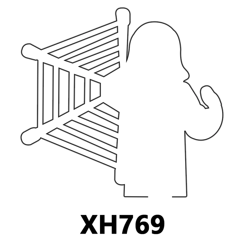 X0180 Super Heroes Daredevil Punisher Spider Man Masked Robber ...