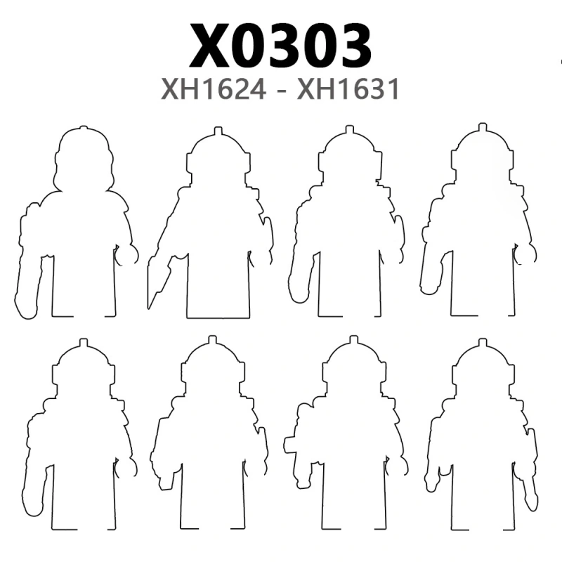 X0303 Clone Clone Desert Soldier Clone Connor Battalion Clone Soldier ...