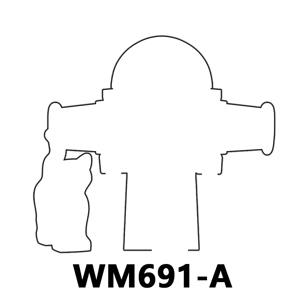 WM691-A Cartoon Toy Story Buzz Lightyear Action Figure Building Blocks ...