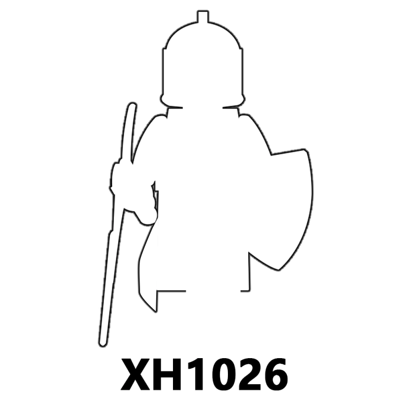 X0228 Fighting Hound, Red Knight, Cupid, Lake of War Gingerbread Man ...