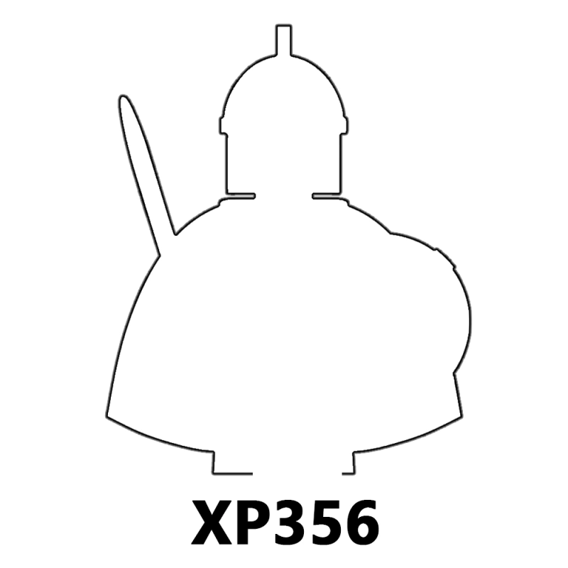 KT1046 Royal Axe Guard Sword and Shield Hand Royal Lance Guard Archer ...