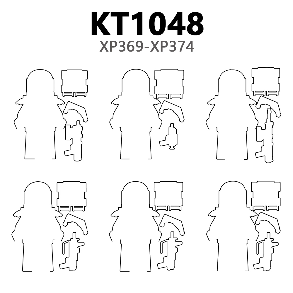 KT1048 Star Wars Commando Grey Commando Black Commando Blue Commando ...